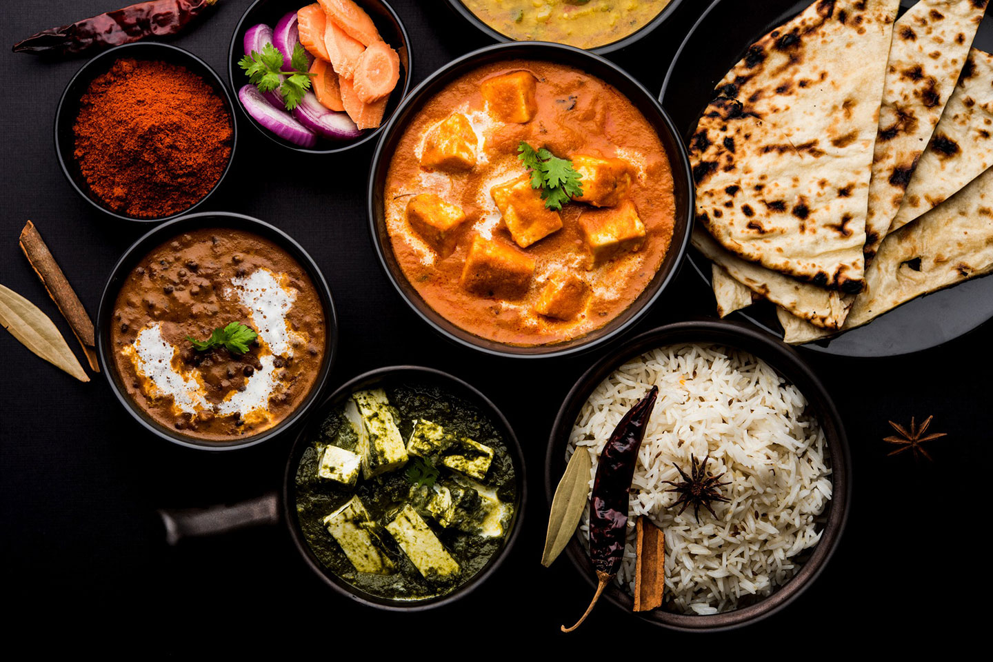 Indisk catering 10 rätter för 10-50 pers från The South Indian | Let’s deal