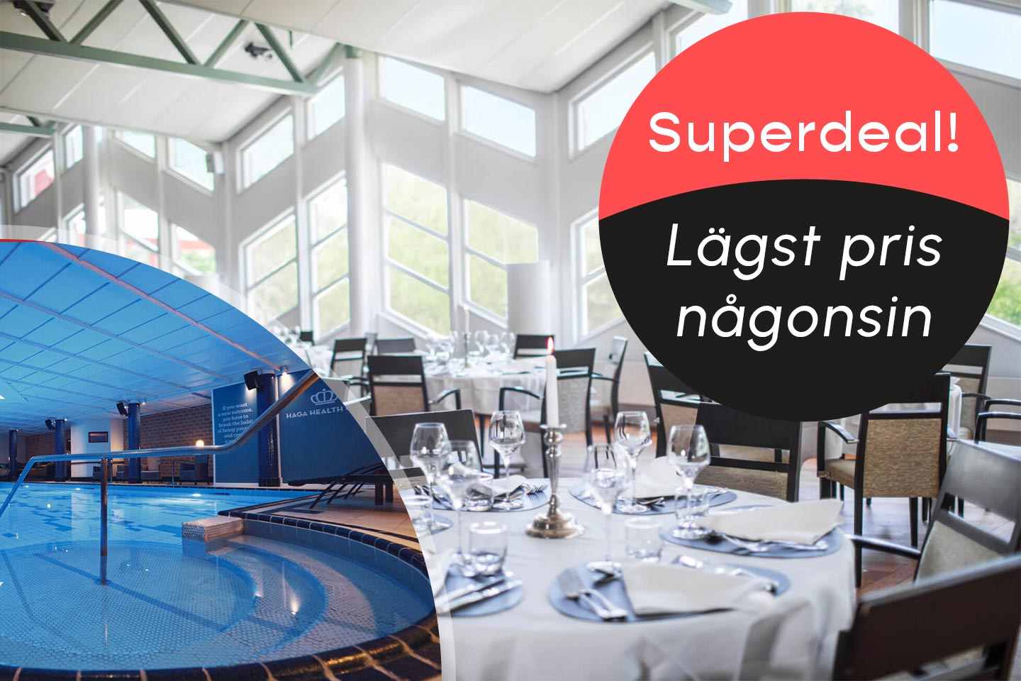 Overnatting for 2 i Superior-rom på Royal Park Stockholm | Let's deal