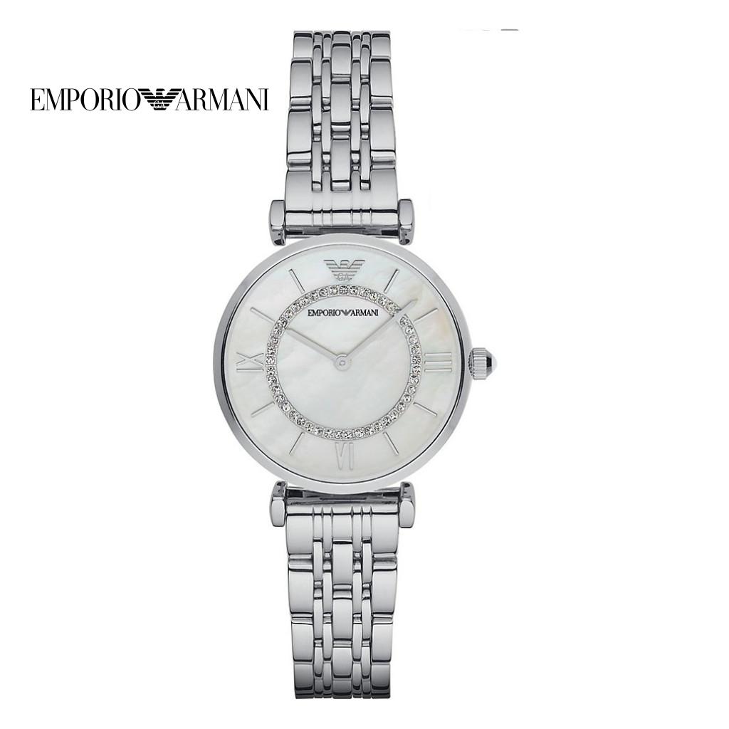 Emporio Armani Silver Rostfritt Stål AR1908 Damklocka | Let’s deal