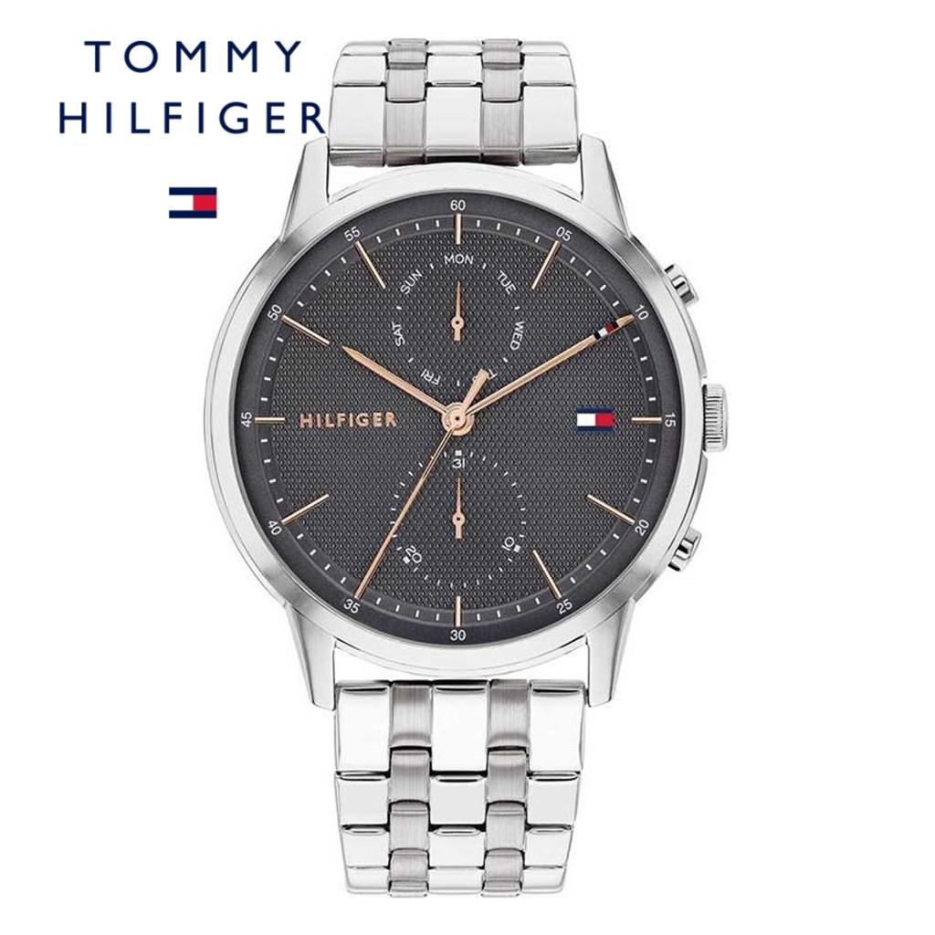 Tommy Hilfiger Silver Rostfritt Stål 1710431 Herrklocka | Let’s deal
