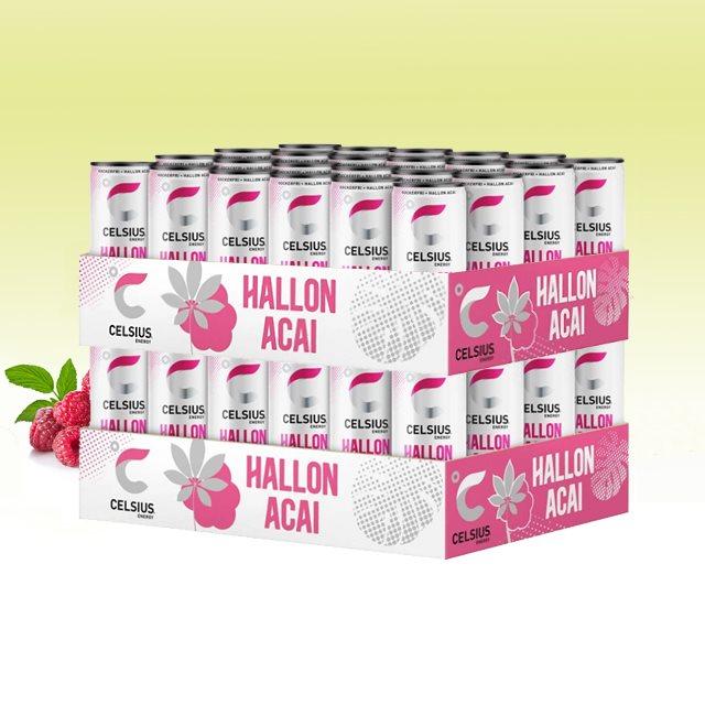 Celsius Hallon Acai 48x355ml | Let’s deal