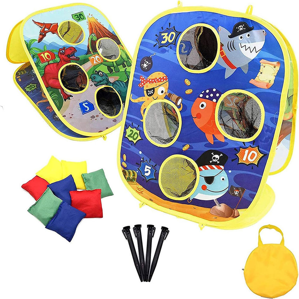 Bean bag spel för barn | Let’s deal