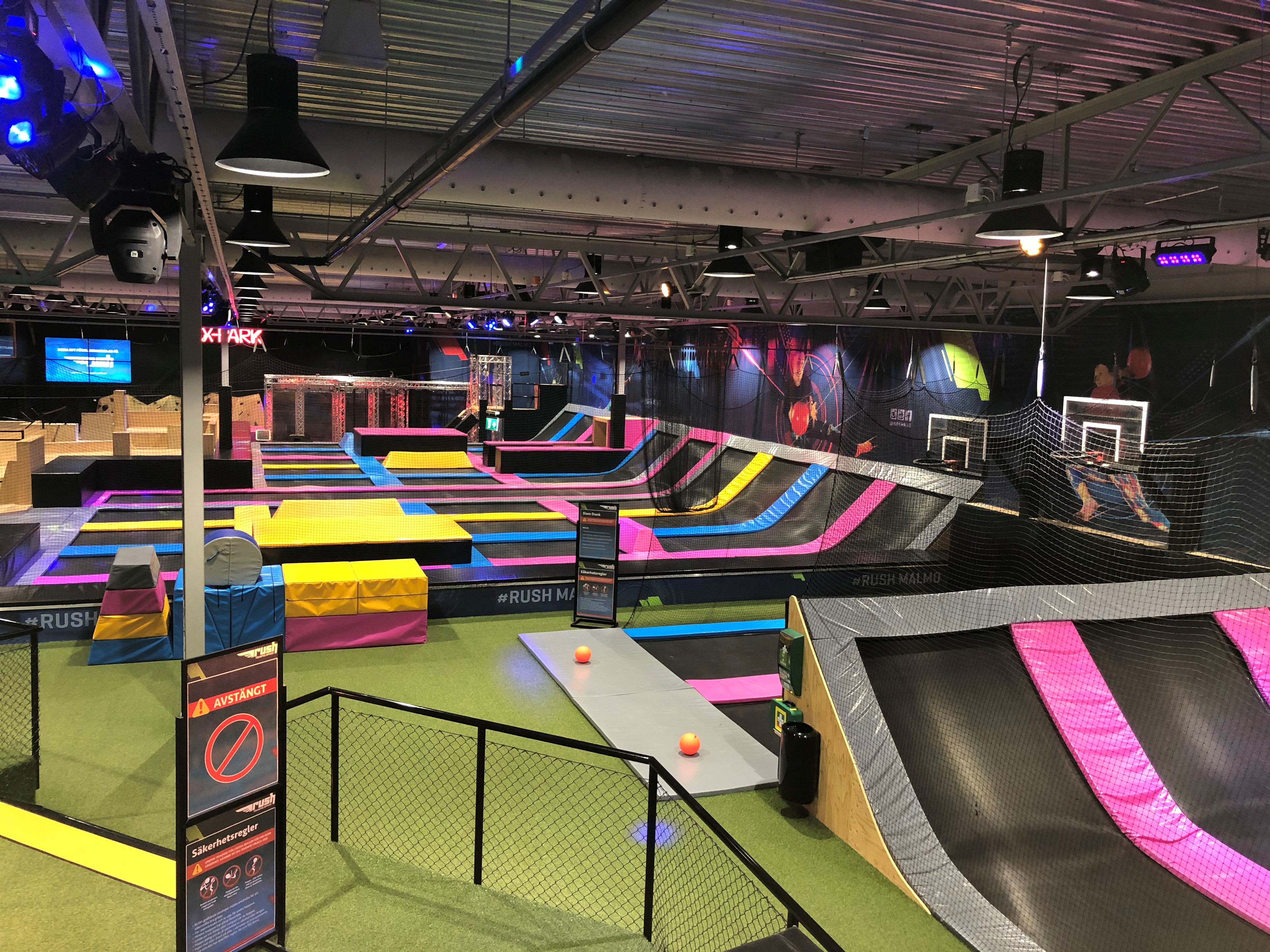 1,5 timme på Rush Trampolinpark i Malmö | Let’s deal