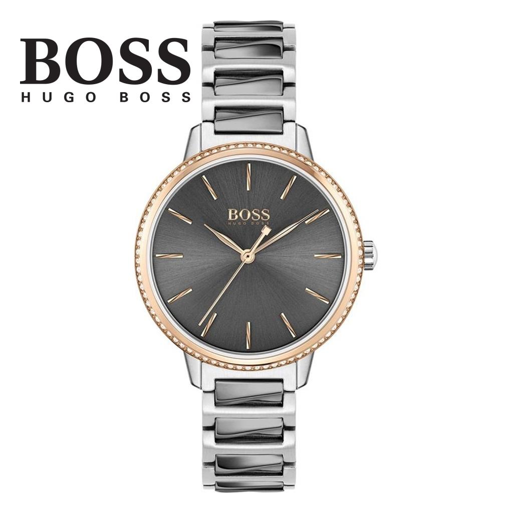 Hugo Boss Grå / Silver Rostfritt Stål 1502569 Damklocka | Let’s deal