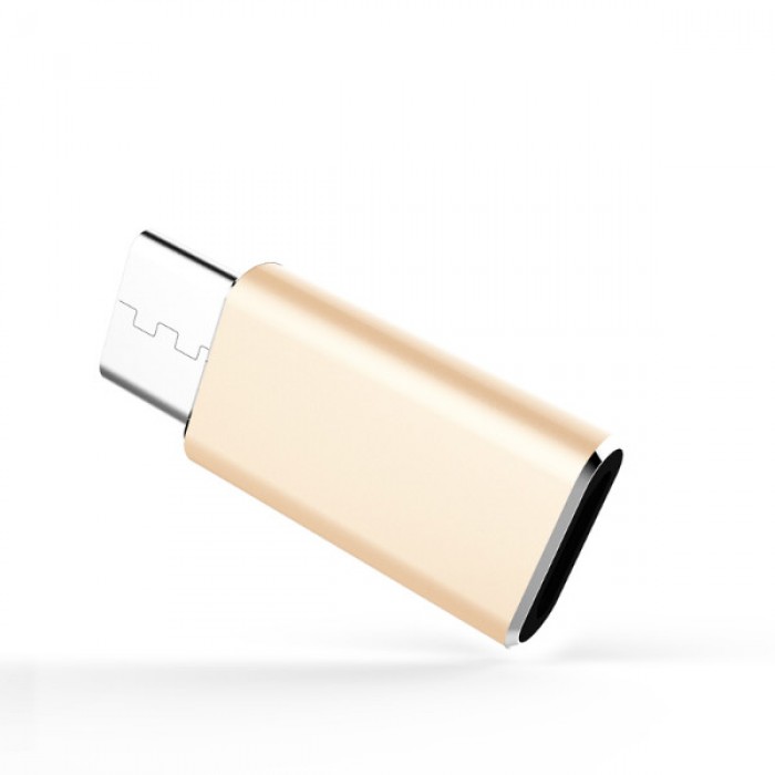 Adapter Micro-USB til USB-C, aluminium | Let's deal