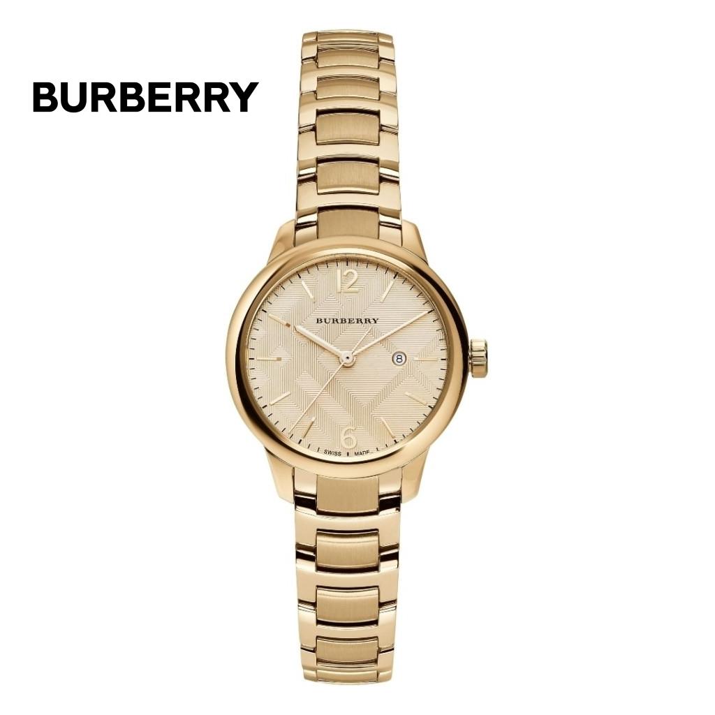 Burberry Guld Rostfritt Stål BU10109 Damklocka | Let’s deal