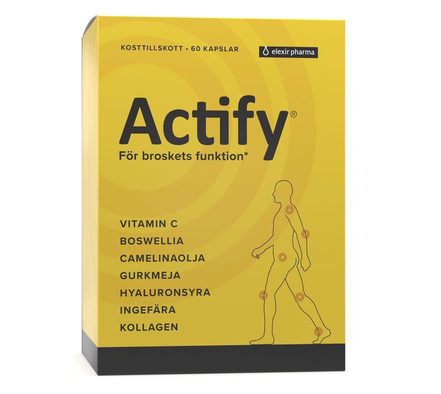 Actify 60 kapslar Elexir Pharma | Let’s deal