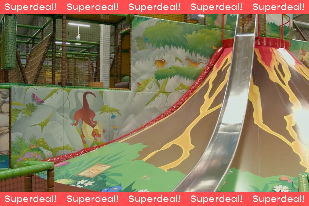 Halva priset på entré till Funplays i Trestad | Let’s deal